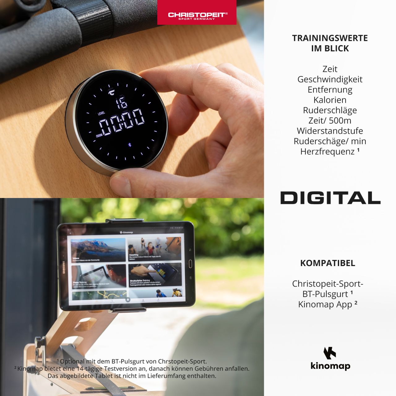 Holz - Wasserrudergerät WP 5000