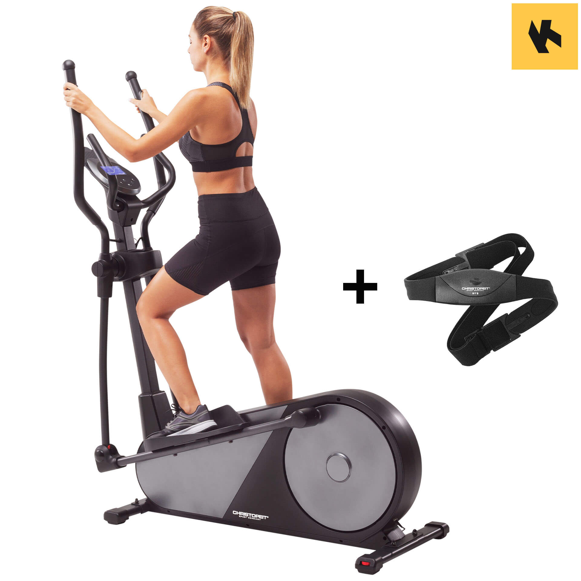 Crosstrainer-Ergometer El 8000 von Christopeit Sport